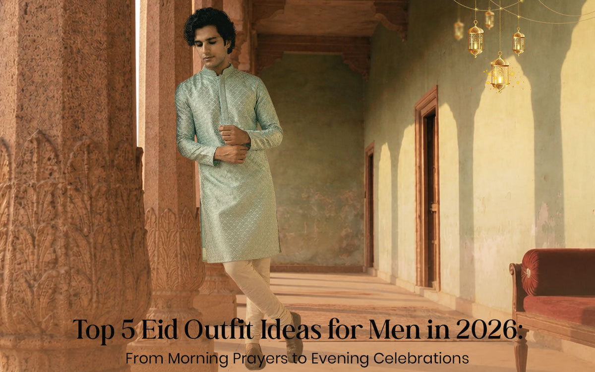 Eid Outfit Ideas for Men 2026: Stylish Kurta Sets by Kisah